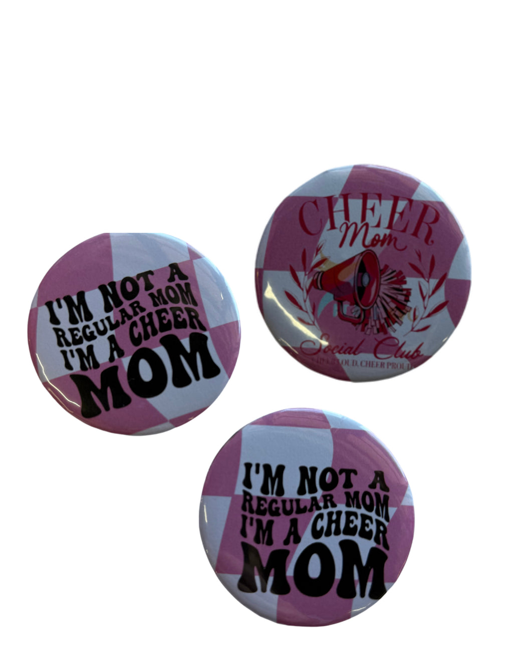 Cheer Mom Button – STASH Apparel & Gifts